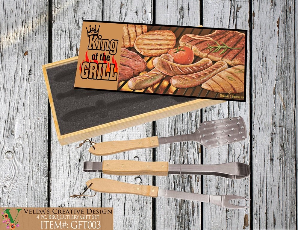 BBQ Set | Velda's Creative Designs